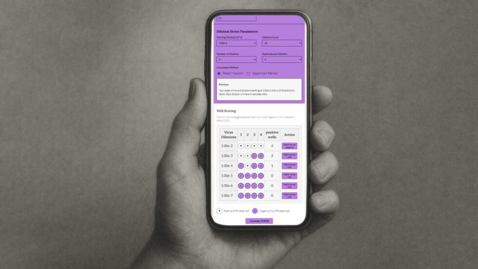 Free TCID50 Calculator Tool | Virology Research Services